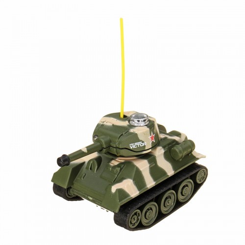 Happy Cow 777-215 Mini Radio Remote Control Army Battle Infrared Tank ...