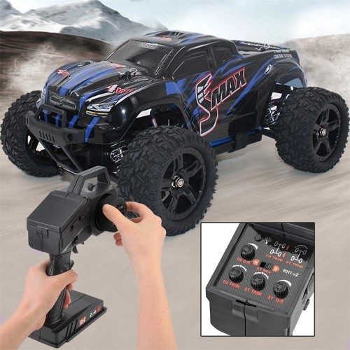 REMO 1635 1/16 2.4G 4WD Waterproof Brushless Off Road Monster Truck ...