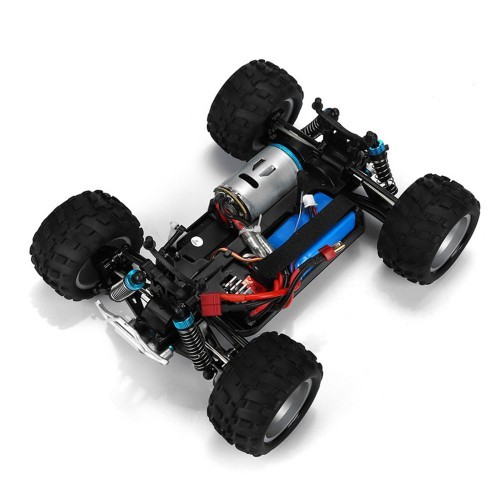 WLtoys A979B with Two Batteries 1/18 2.4G 4WD Monster Truck Remote ...